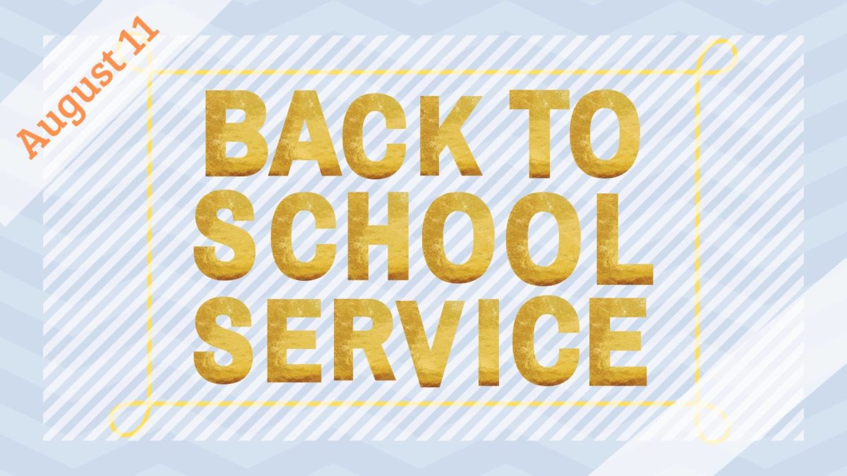 Back to School Service | Bethany Church